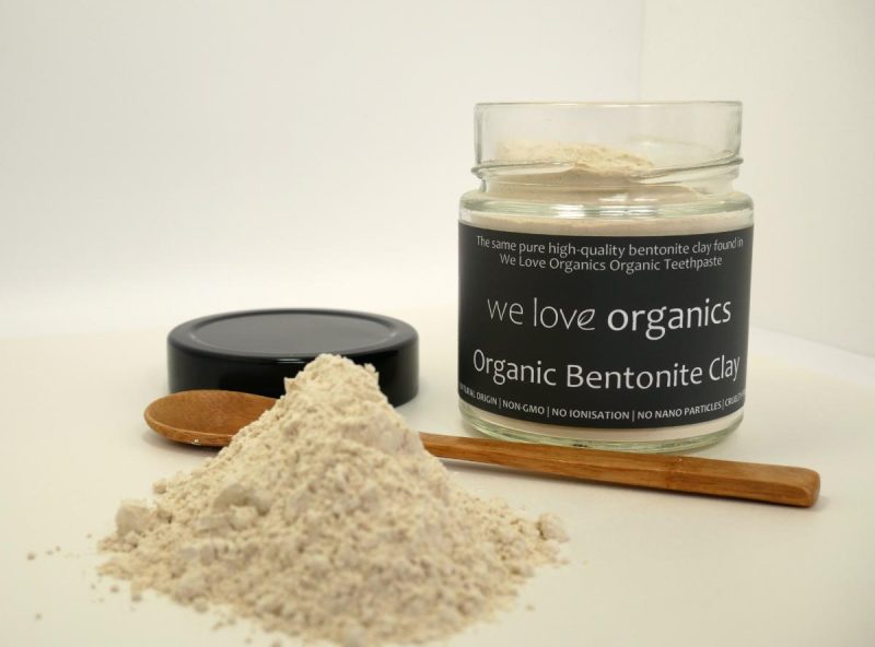 Organic Bentonite Clay 170g Jar - We Love Organics