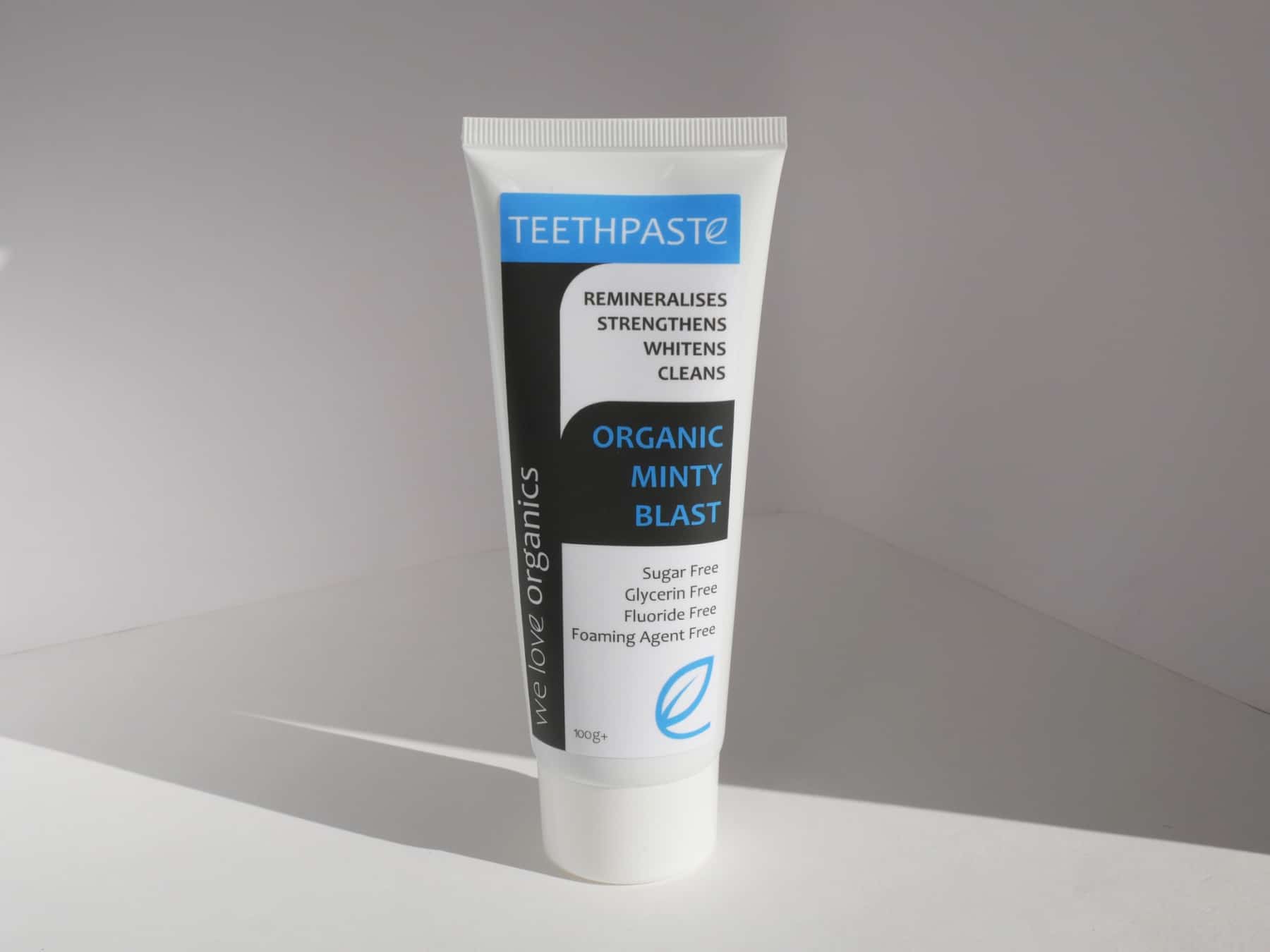 Organic Minty Blast Teethpaste (Toothpaste) Recyclable Tube - We Love ...